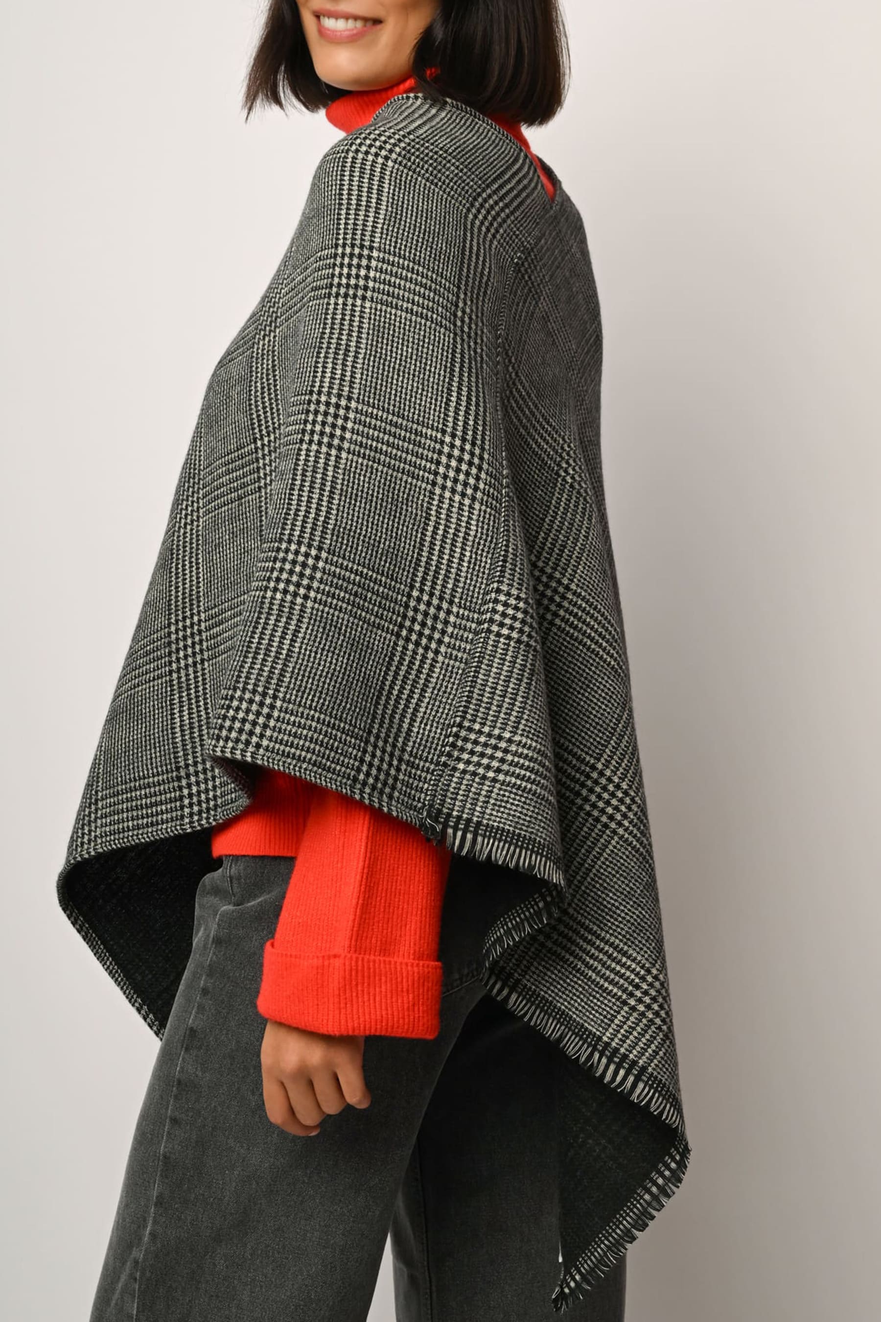 Prince of Wales poncho – Nunalie-europa